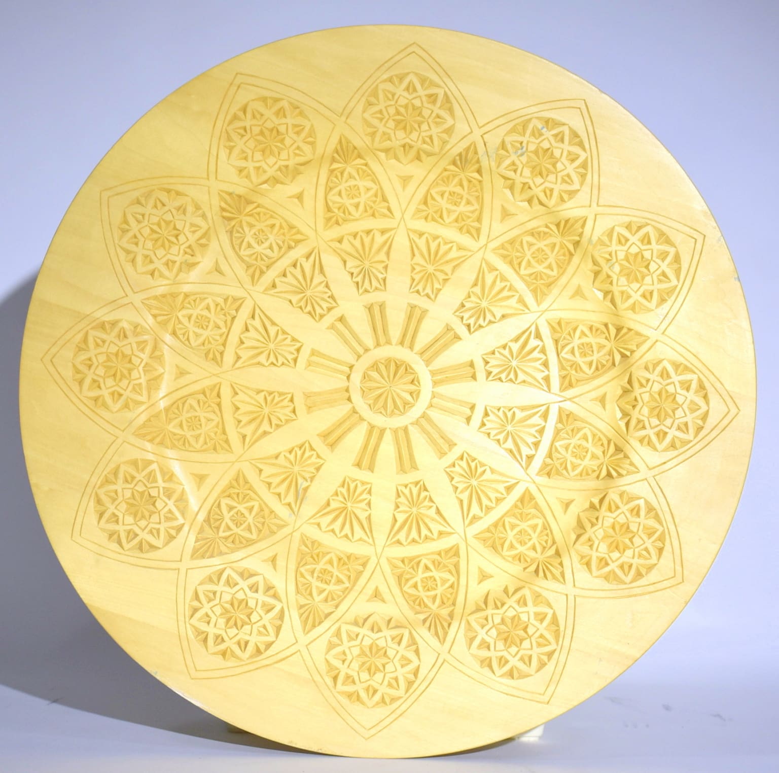 Chip-Carved Plate - Gammelgården Museum