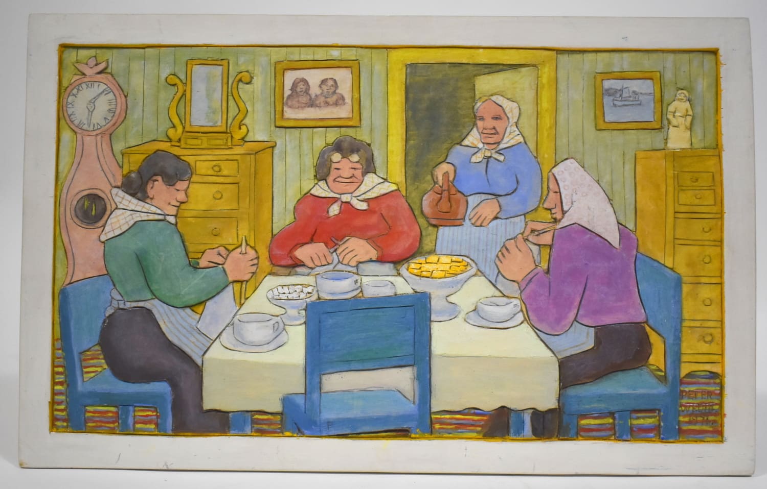 Wood-Carved Panel - Gammelgården Museum